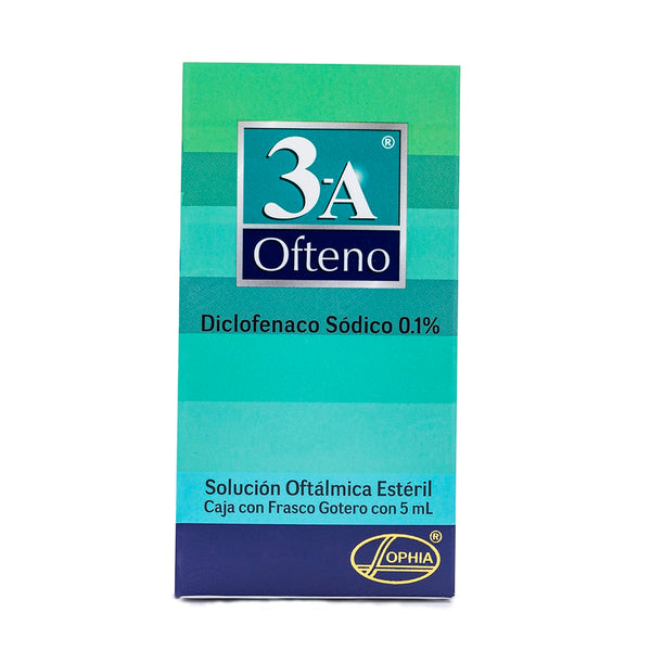 3A Ofteno Solución Oftálmica X 5 Ml – Óptica Santa Lucía