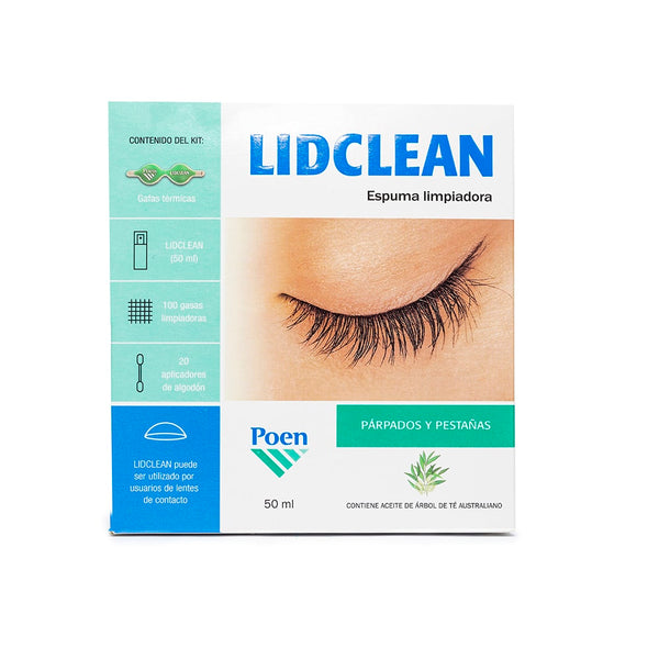 Lid Clean Solución X 50 Ml – Óptica Santa Lucía